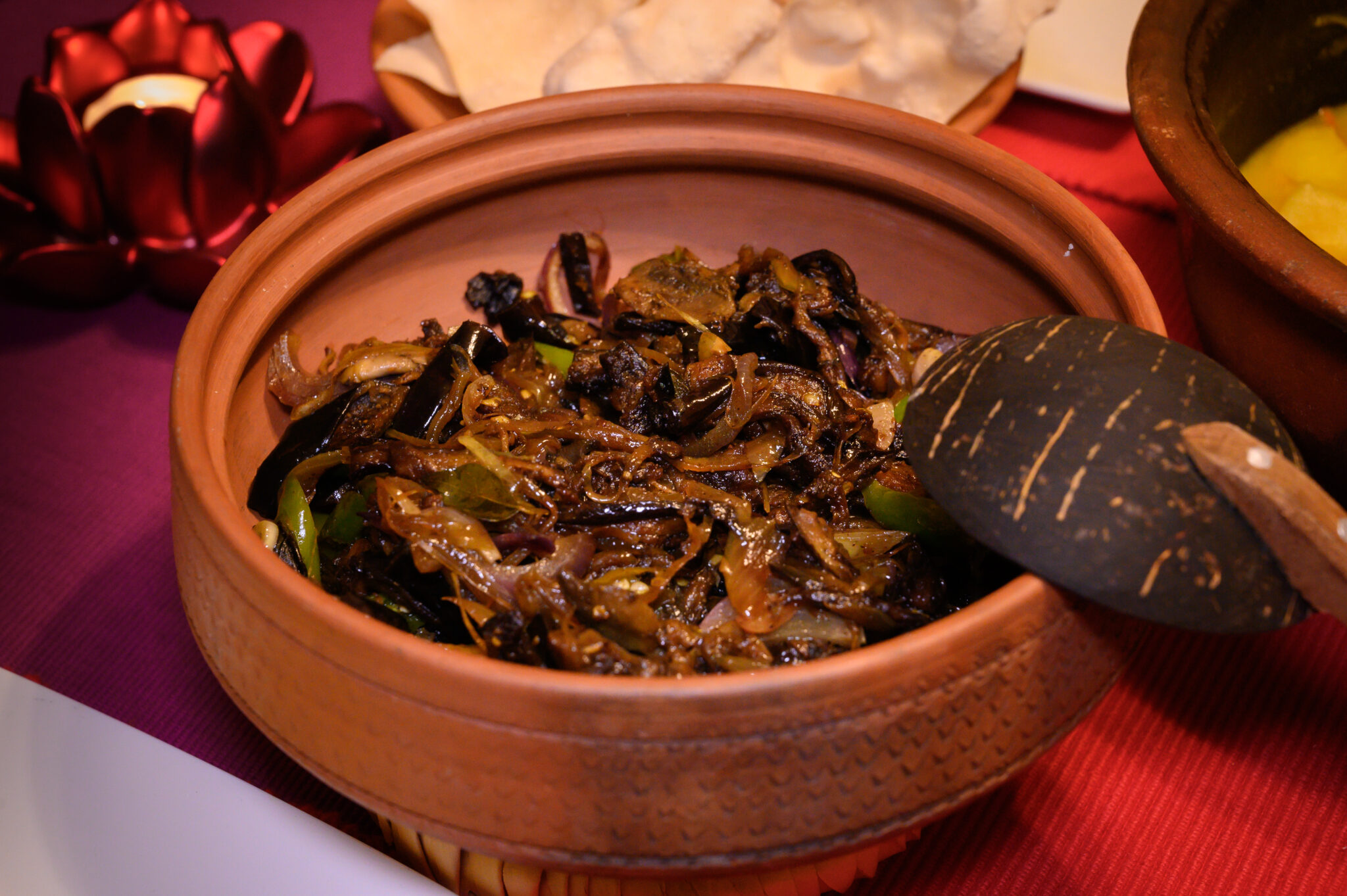 Wambatu Moju (Sri Lankan Eggplant Pickle) - Ralahami